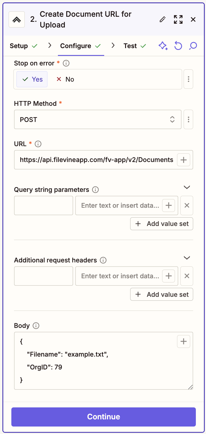 Uploading and Fetching Documents in Filevine – Vineskills