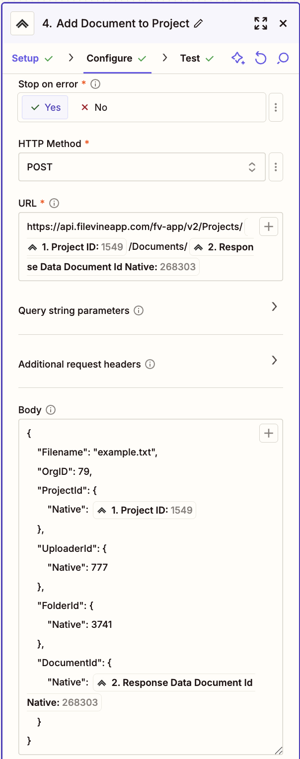 Uploading and Fetching Documents in Filevine – Vineskills