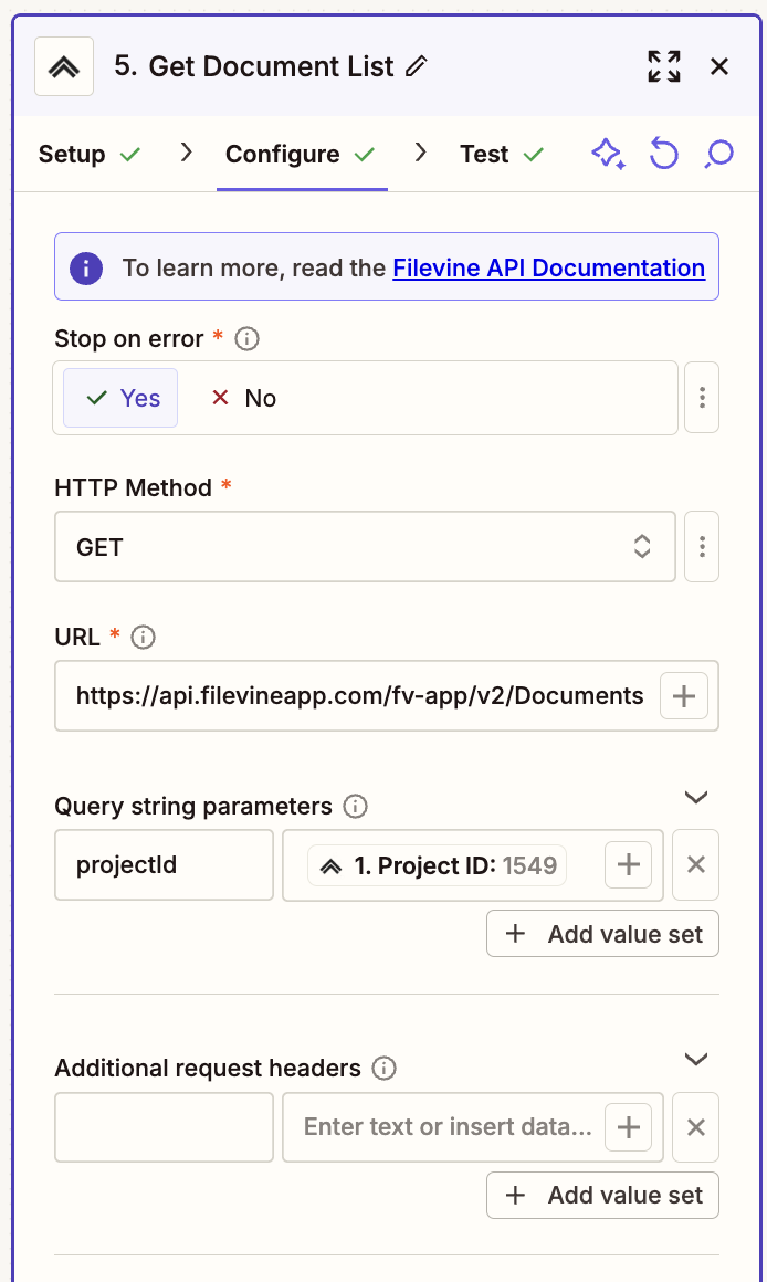 Uploading and Fetching Documents in Filevine – Vineskills